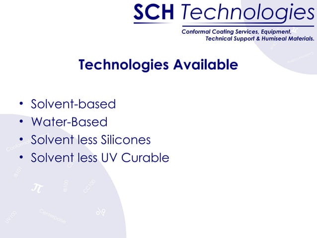 Basic Concepts Of Conformal Coating | PPT