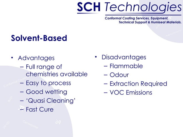Basic Concepts Of Conformal Coating | PPT
