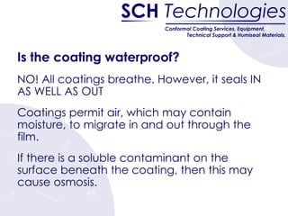 Basic Concepts Of Conformal Coating | PPT