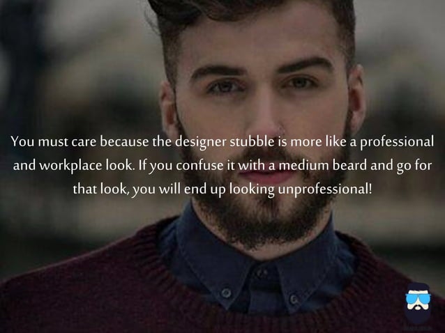 3 basic differences between medium stubble and designer stubble! | PPTX