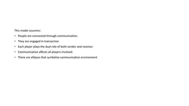 3 basic models of communication | PPTX