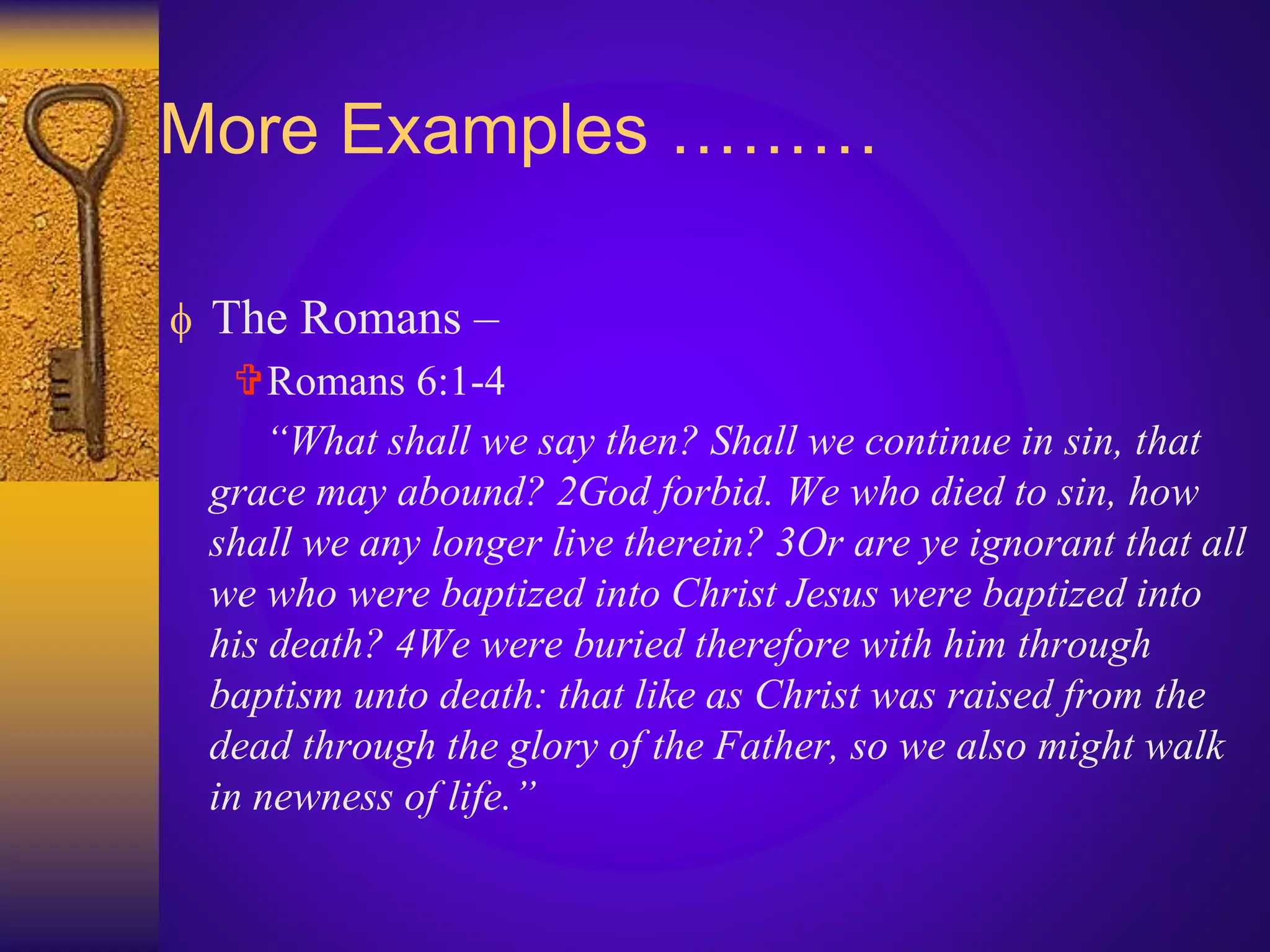 Lesson 3: Basic Principle of Christianity - A Starting Point | PPTX