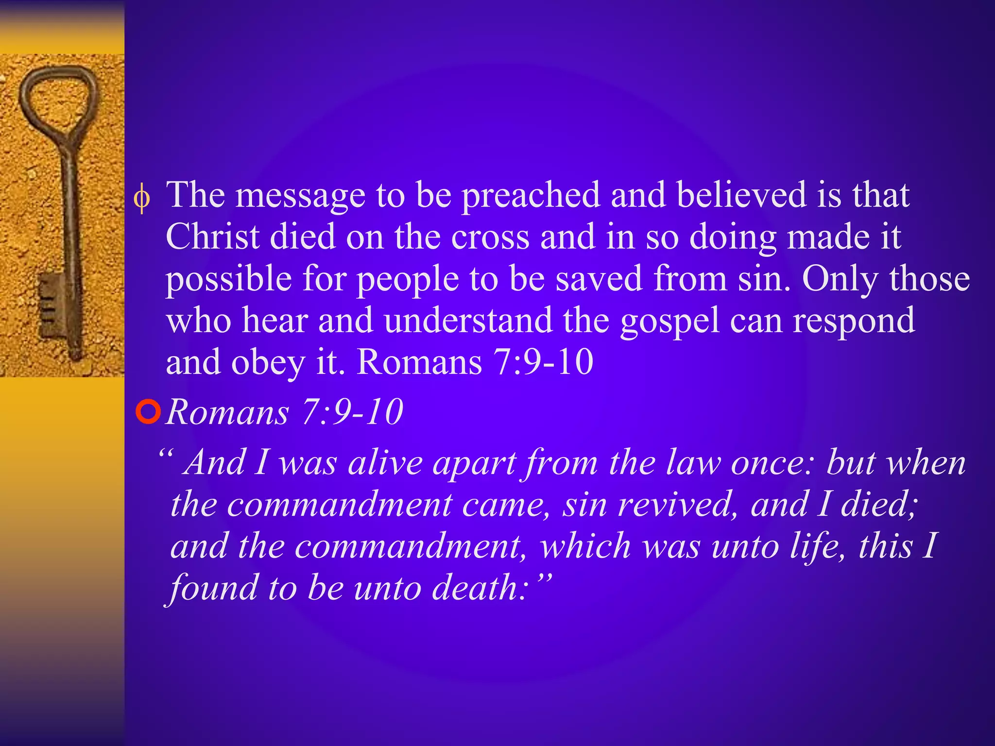 Lesson 3: Basic Principle of Christianity - A Starting Point | PPTX