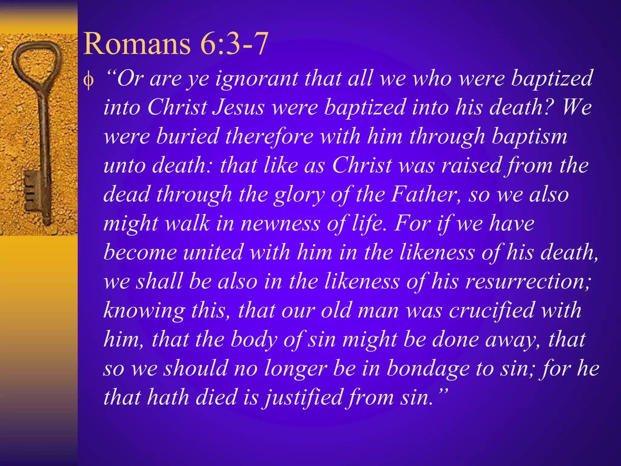 Lesson 3: Basic Principle of Christianity - A Starting Point | PPTX