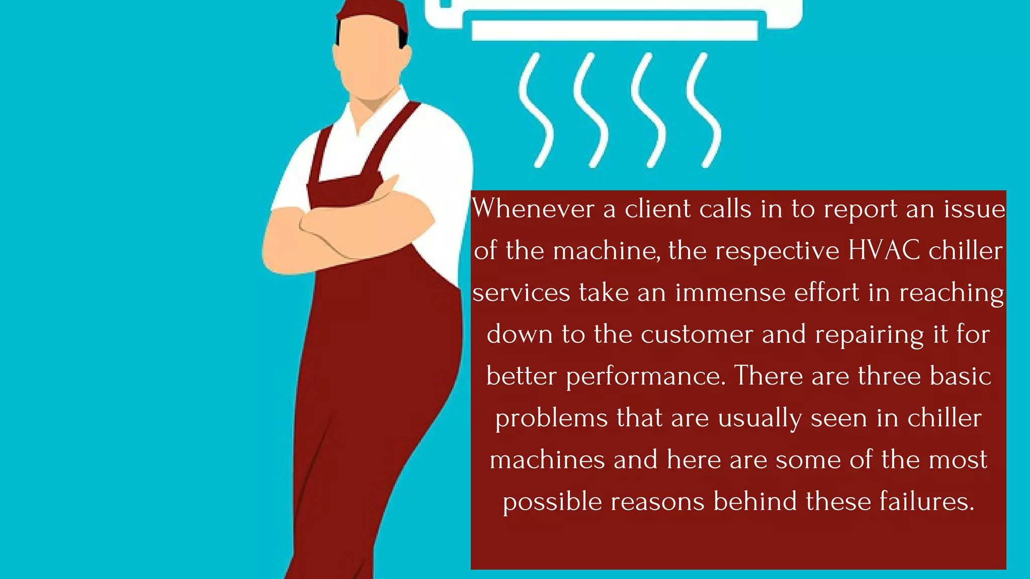 3 basic problems of chiller systems and their possible causes | PPT