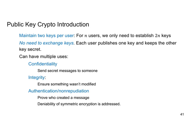 3 Basics of Cryptography Basics of Cryptography | PPT