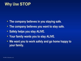 3 basics of stop | PPS