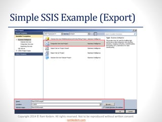 SSIS Basic Data Flow | PDF