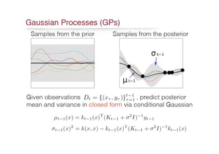 Automatic Gain Tuning based on Gaussian Process Global Optimization (= Bayesian Optimization) | PPT