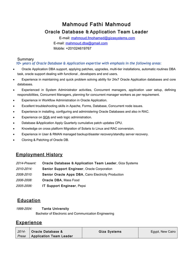 Mahmoud-Fathi-CV | PDF