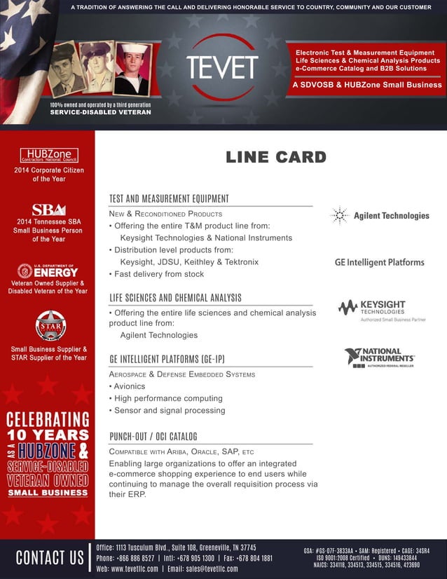 TEVET-Line-Card | PDF