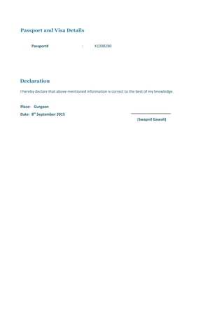 Swapnil Gawali Resume (2) | PDF