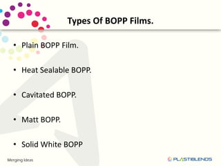 BOPP Presentation for Customers Meet . | PDF