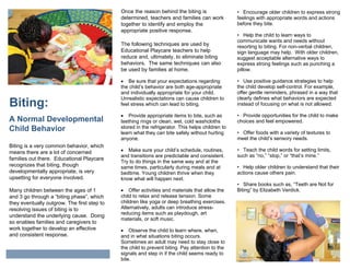 Biting Brochure | PDF