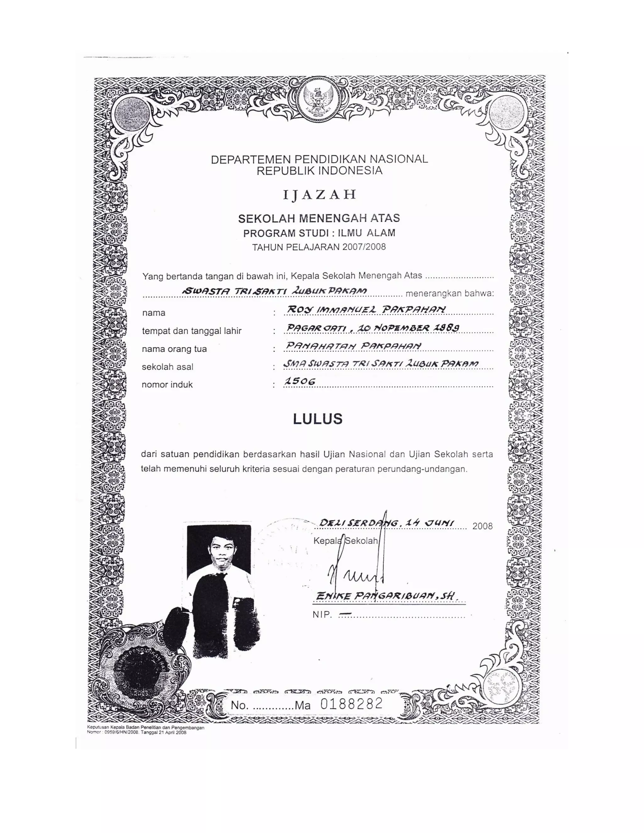 CV new roy immanuel | DOC