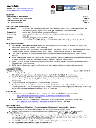 Resume_Ayush Gaur_v17 | PDF