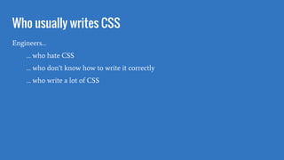 CSS Architecture 101 | PDF | Web Development | Internet