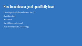 CSS Architecture 101 | PDF | Web Development | Internet