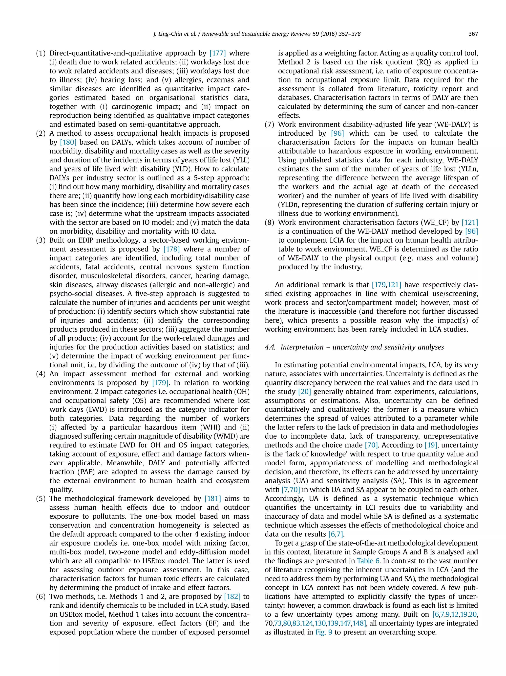 Life cycle assessment (LCA) - from analysing methodology development to ...