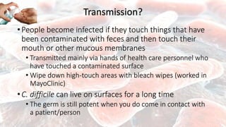 Vaccines Clostridium difficile Presentation | PPTX | Infectious ...
