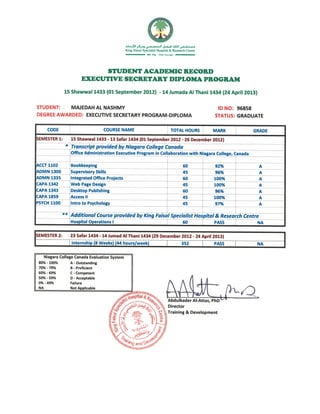 Certificate - Office Admin - Executive (2) | PDF