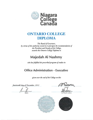 Certificate - Office Admin - Executive (2) | PDF