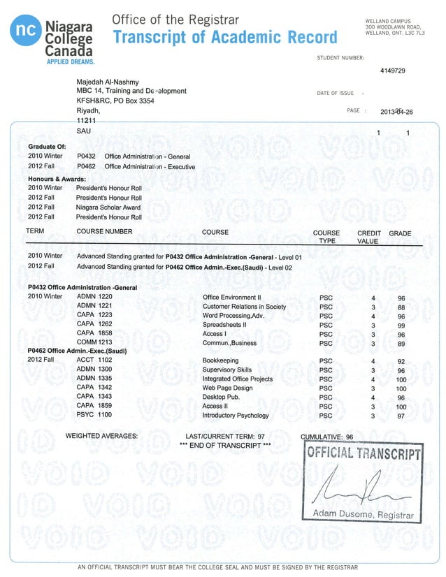 Certificate - Office Admin - Executive (2) | PDF