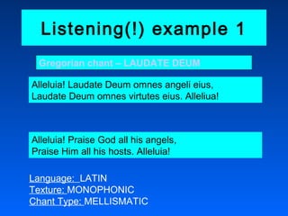 CHANT | PPT