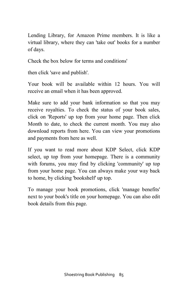 Shoestring Book Publishing Welcome Book 4-15-15