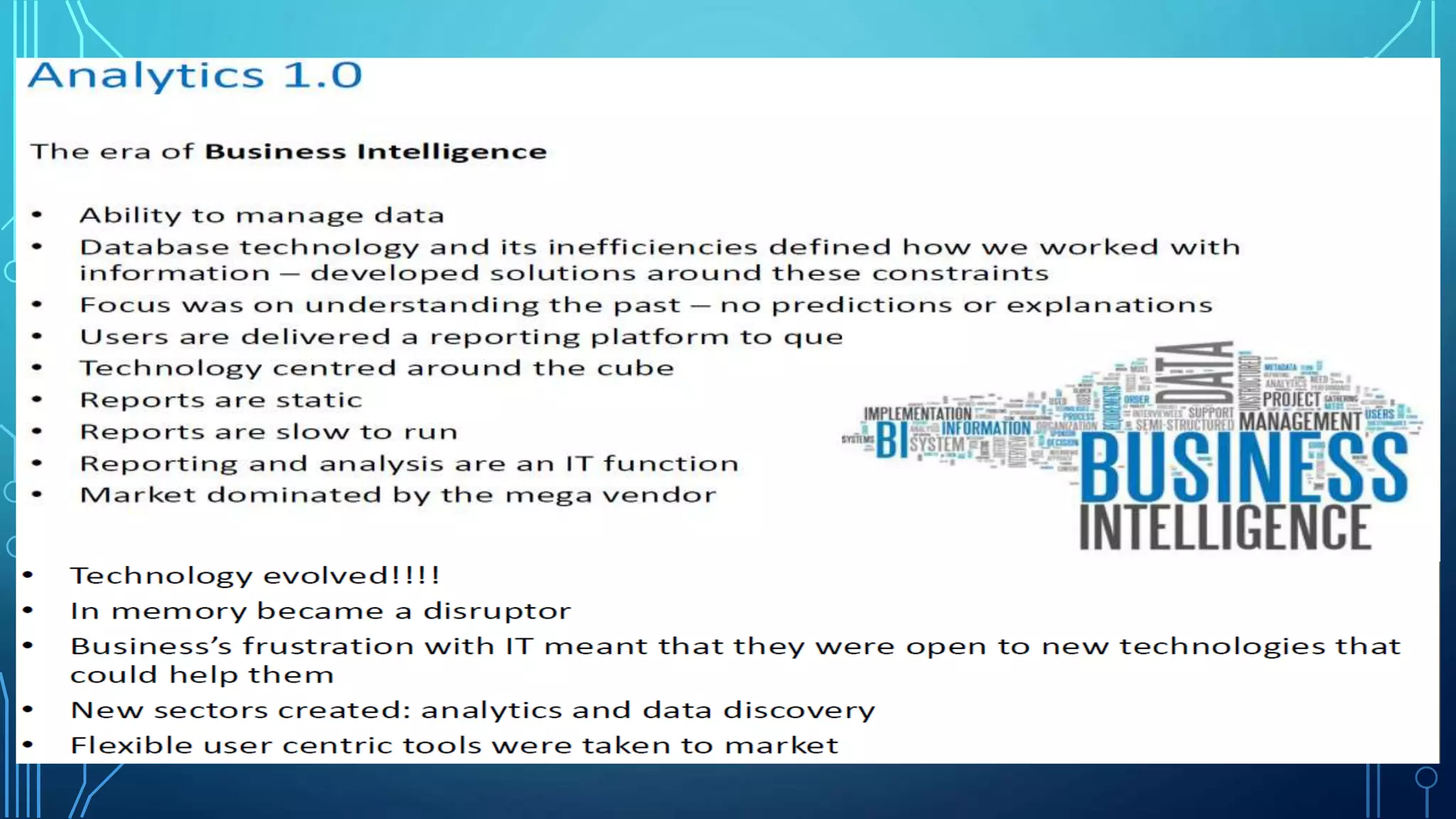 Business Intelligence Presentation | PPTX | Databases | Computer ...