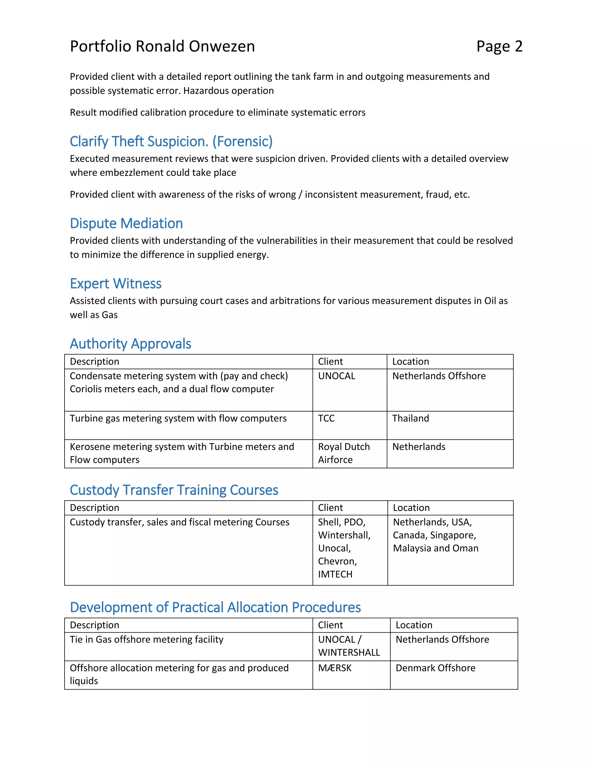 Ron Services-Portfolio | PDF
