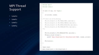 Presentation - Programming a Heterogeneous Computing Cluster | PPTX