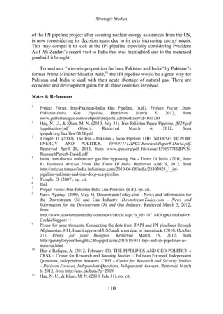 Aleena Khan - IPI pipeline and its implications on Pakistan | PDF