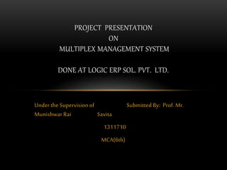 Project Presentation1 | PPT
