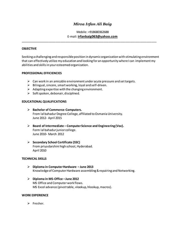 Mirza Irfan Ali Baig | DOCX