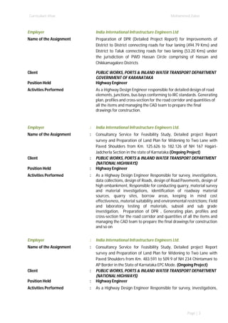 Curriculum Vitae-Zuber | PDF