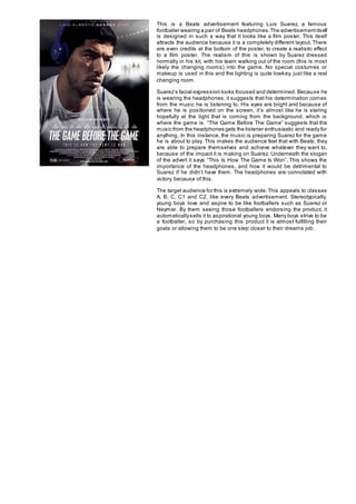 3 Beats Adverts | DOCX