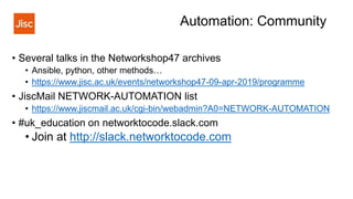 Future services on Janet | PPTX
