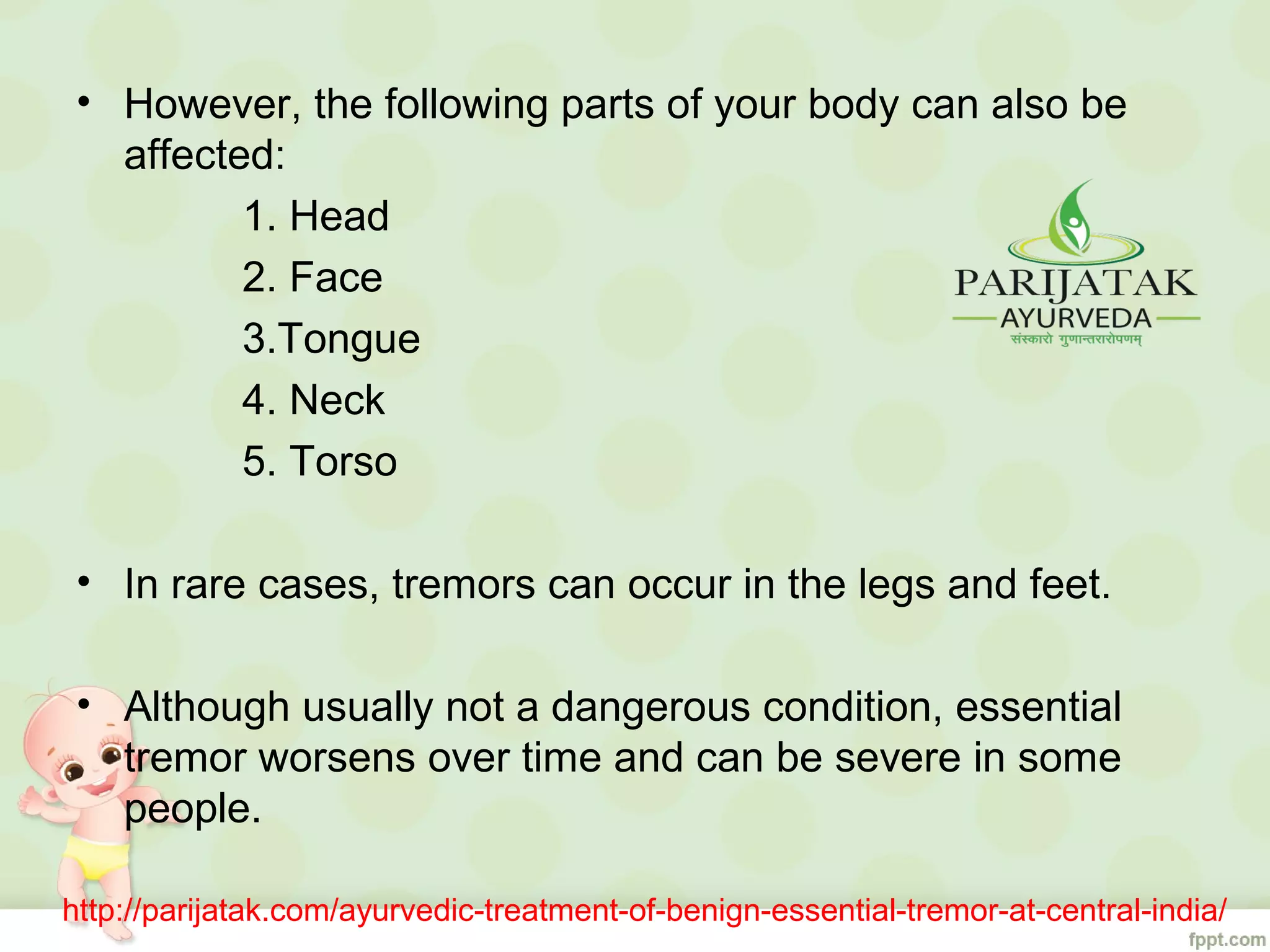 benign essential tremor | PPT