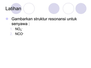 Bentuk Molekul ppt | PPTX