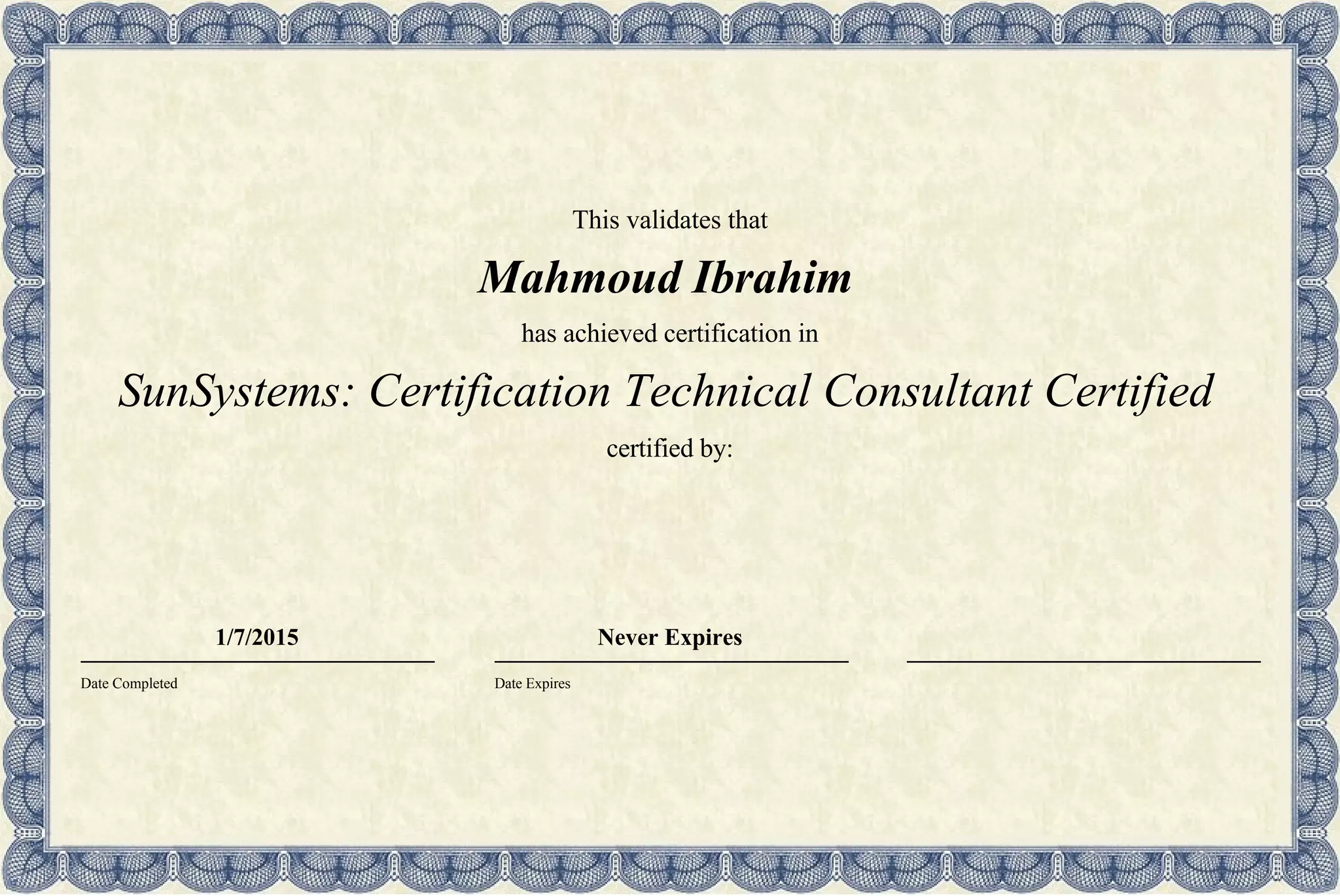 Infor Certification 2 | PDF