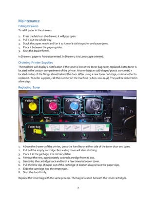 Final Printer Manual | DOCX | Desktop Publishing | Computer Software ...