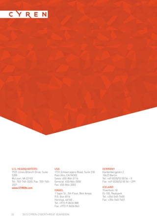 CYREN_2015_CyberThreat_Yearbook | PDF