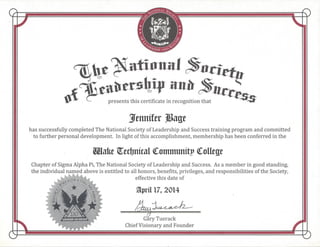 NSLS Award | PDF
