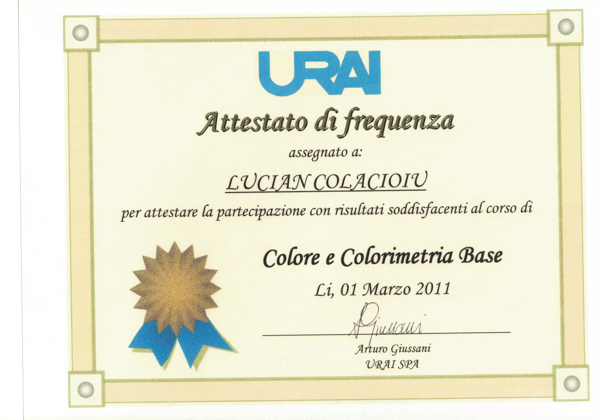 URAI COLORIMETRIA | PDF