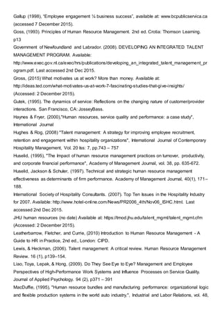 HTM234 - Assignment 1 FINAL! | DOCX | Human Resources | Business