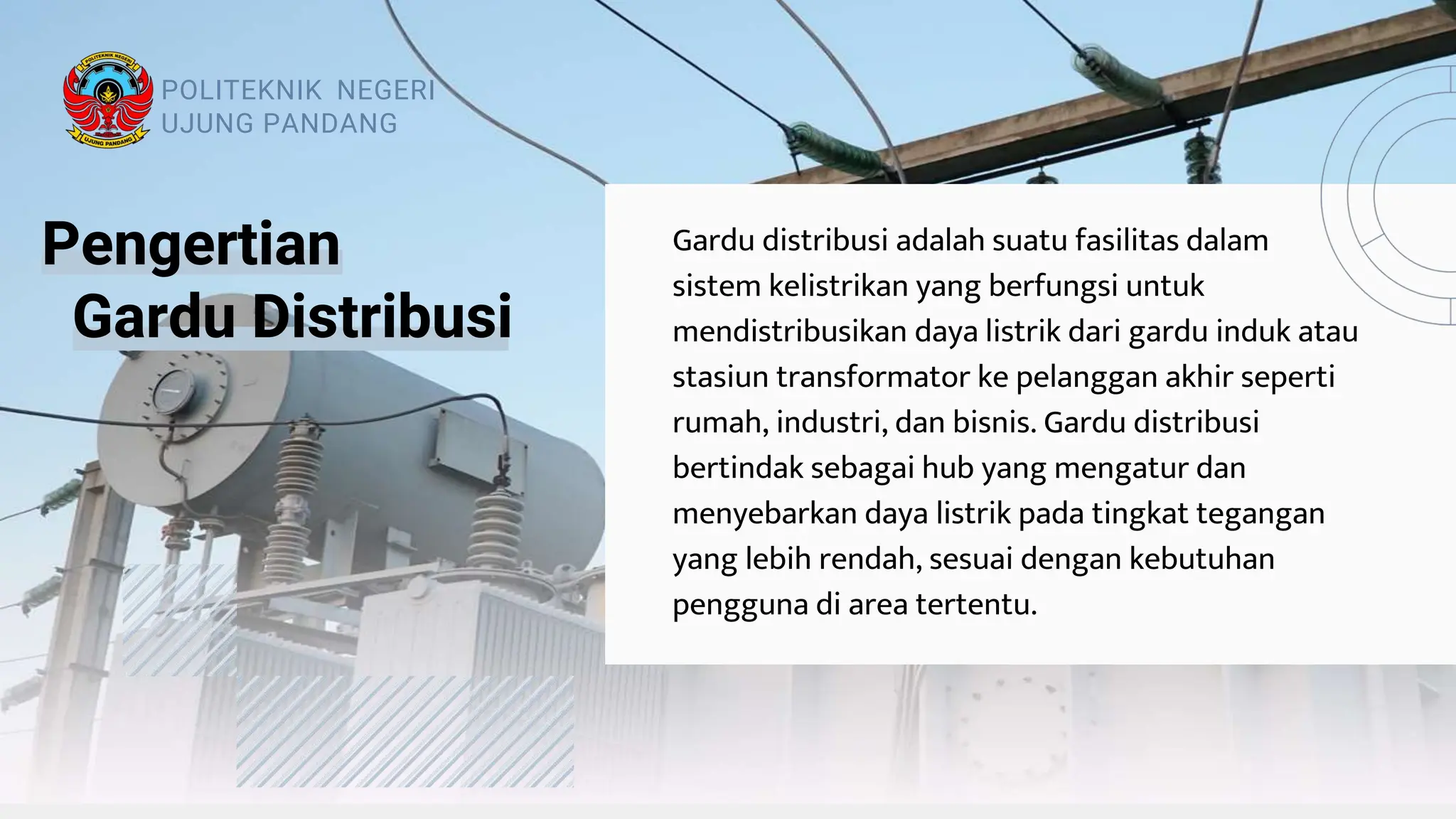 GARDU DISTRIBUSI SISTEM TENAGA LISTRIK 20 KV/ 380 V | PPTX