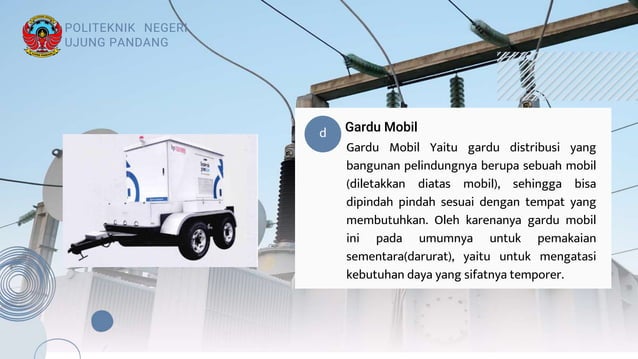 GARDU DISTRIBUSI SISTEM TENAGA LISTRIK 20 KV/ 380 V | PPTX