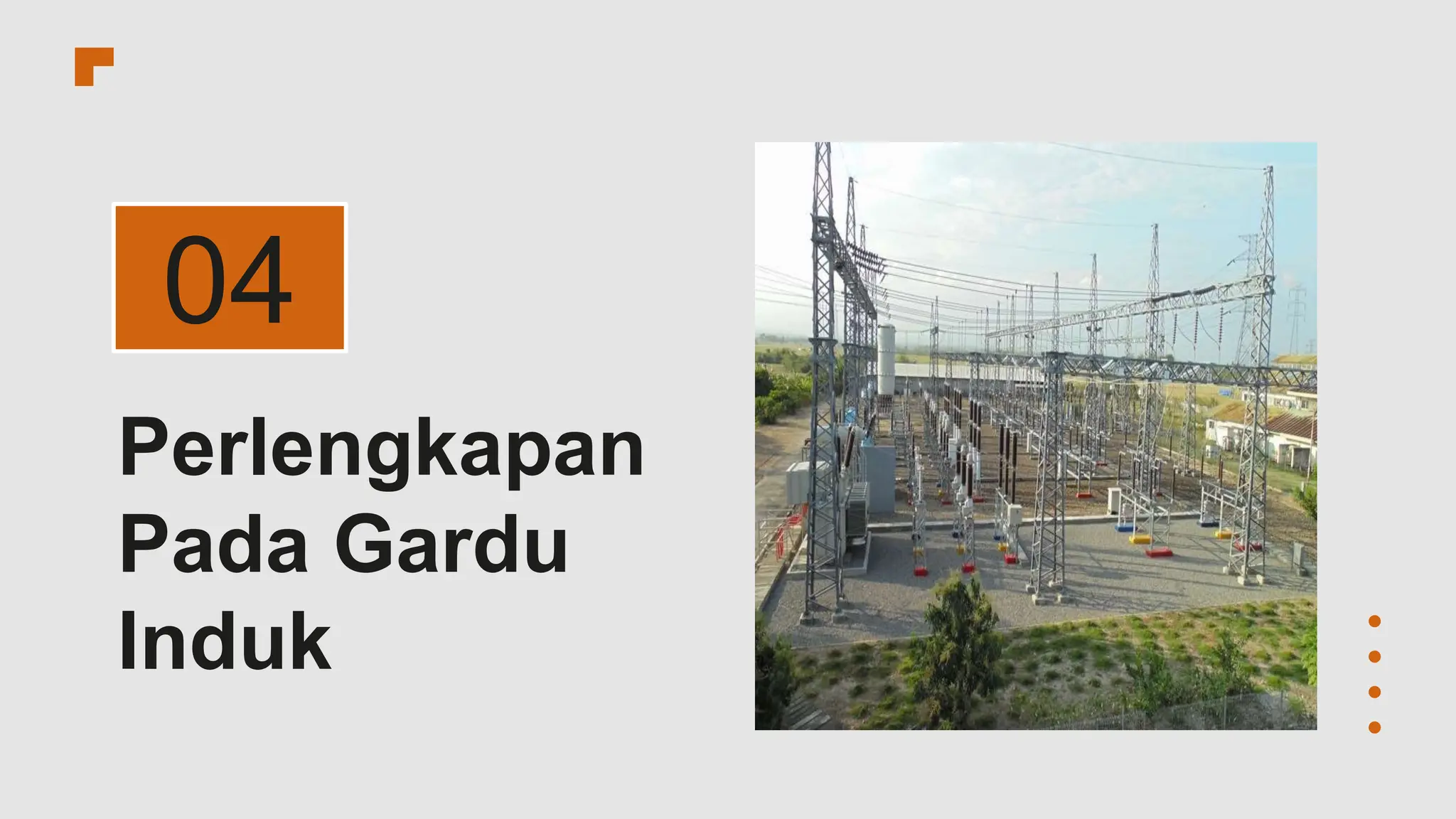 GARDU INDUK KONVENSIONAL SISTEM TENAGA LISTRIK | PPTX