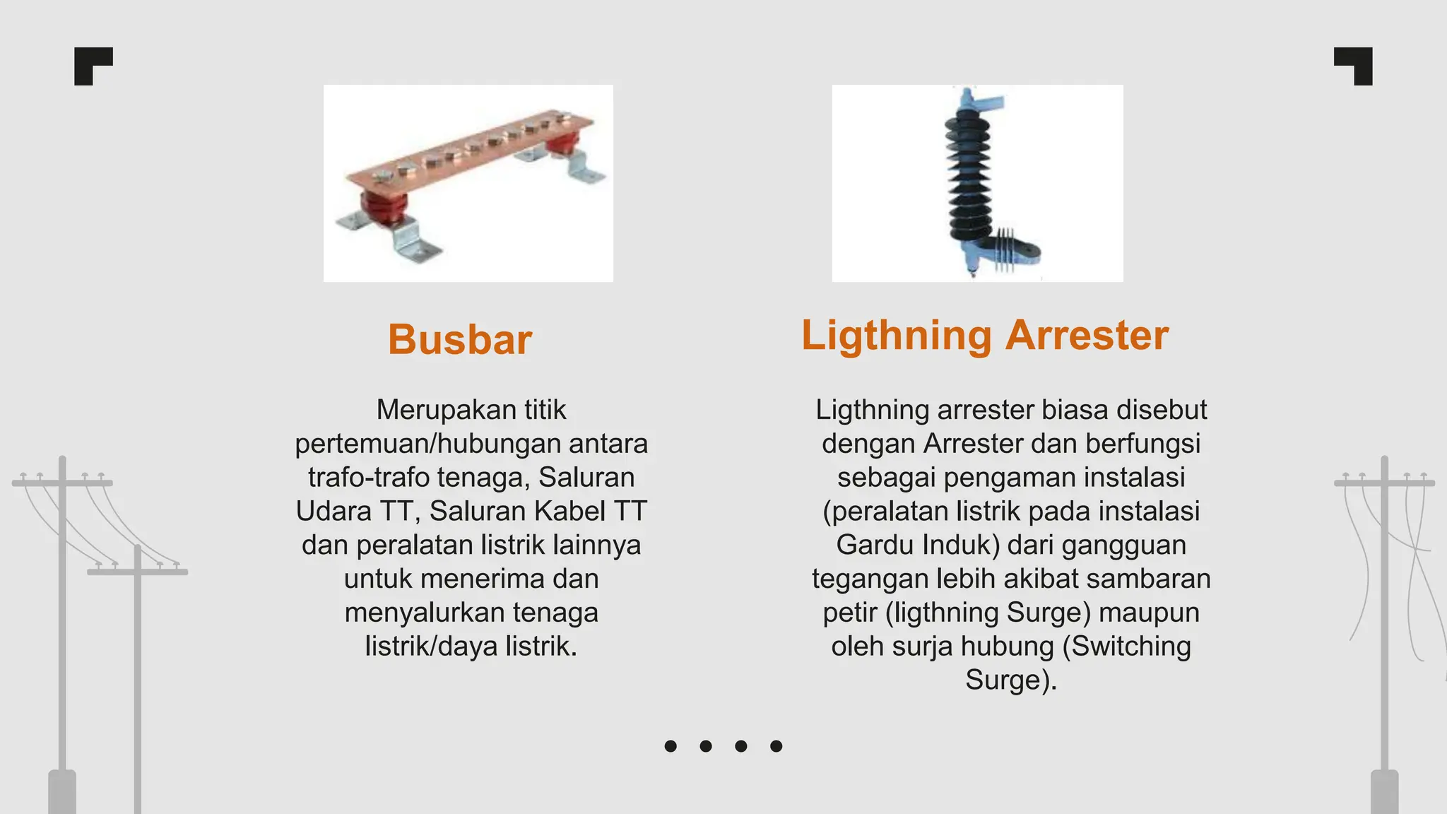 GARDU INDUK KONVENSIONAL SISTEM TENAGA LISTRIK | PPTX